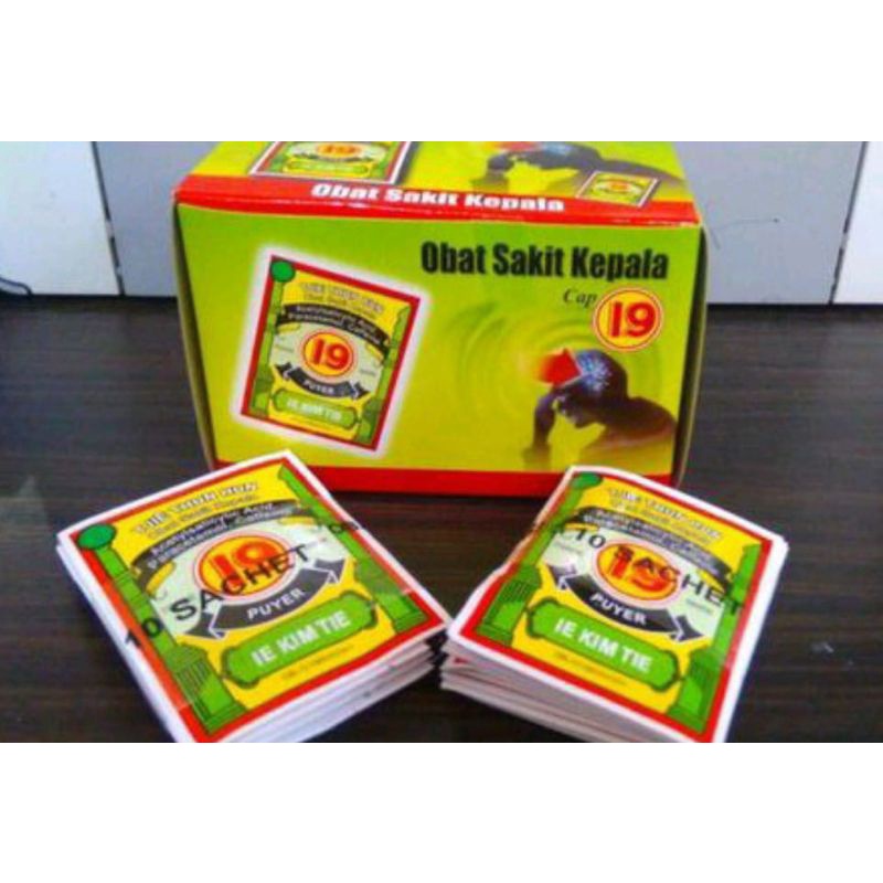 Jual Puyer 19 (1 box) sakit kepala | Shopee Indonesia