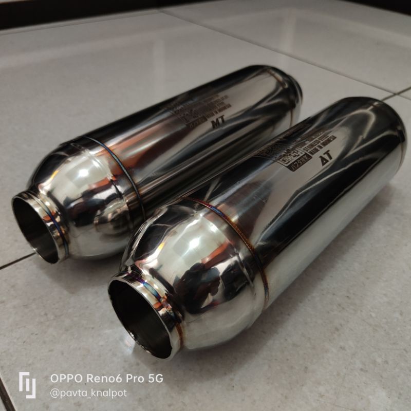 Jual Resonator Racing Mobil Manual & Matic Original Pavta in out 2 ...