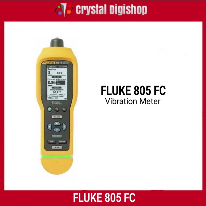 Jual Fluke 805 FC Vibration Meter with Fluke Connect App | Shopee Indonesia