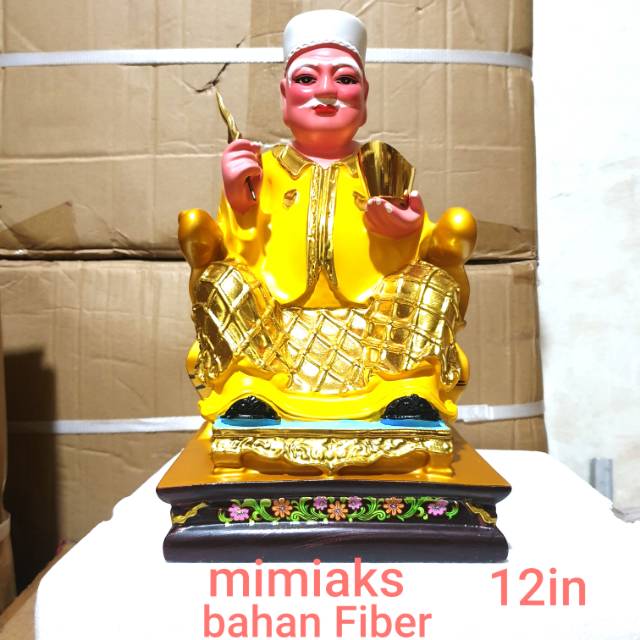 Jual Patung Datuk Dewa Datok fiber 12" Kuning | Shopee Indonesia