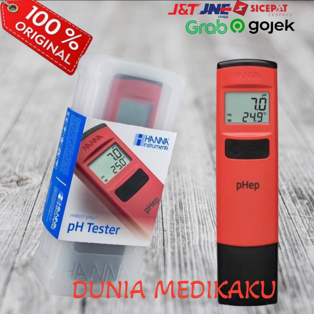 Jual PH Meter Digital HANNA HI 98107 | Shopee Indonesia