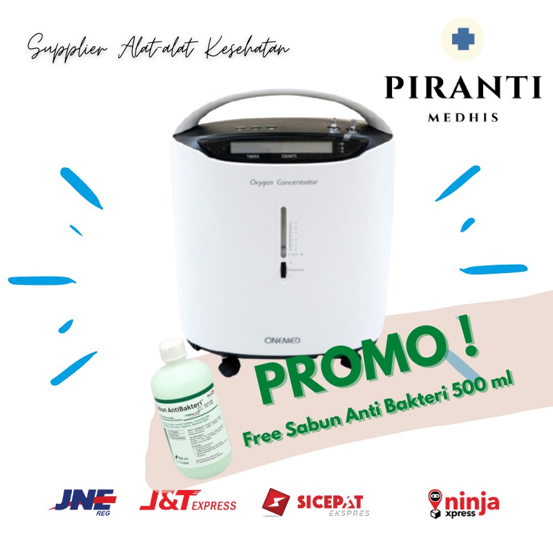 Jual Alat Penghasil Oksigen (Oxygen Concentrator ONEMED) Free Sabun ...