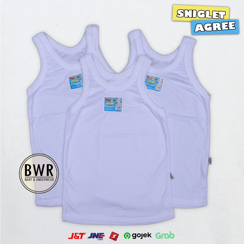 Jual 3 PCS AGREE | Singlet Agree SF 039 Kaos dalam anak putih polos 6 ... Jual 3 PCS AGREE | Singlet Agree SF 039 Kaos dalam anak putih polos 6 ...