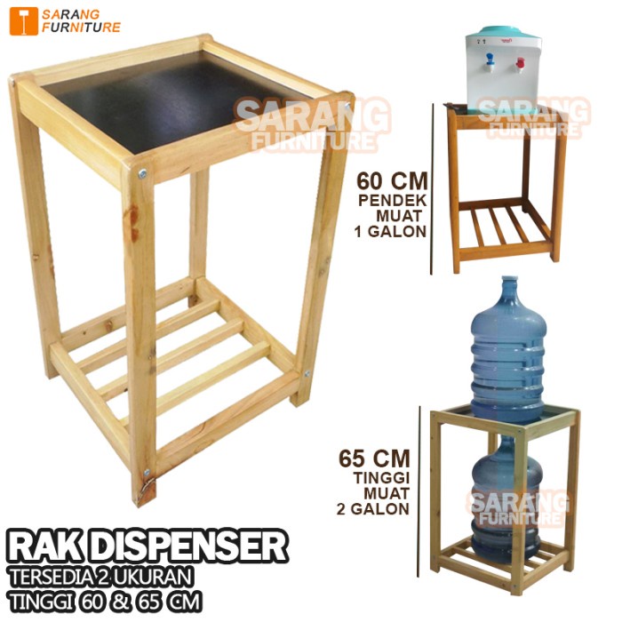 Jual Meja kayu serbaguna / Meja dispenser / Rak dispenser / Meja sudut ...