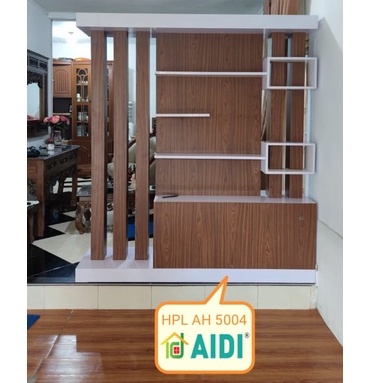 Jual AH 5004CM AMERICAN WALNUT CLASSIC MATT AIDI HPL URAT KAYU TEKSTUR ...