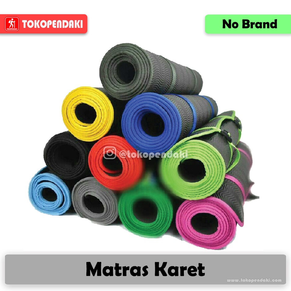 Jual Matras Camping Hitam Gulung Bahan Spon Karet Nyaman dalam Tenda ...