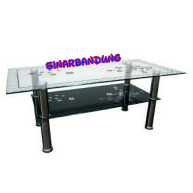 Jual MEJA TAMU KACA MEJA SOFA MEJA TAMU | Shopee Indonesia