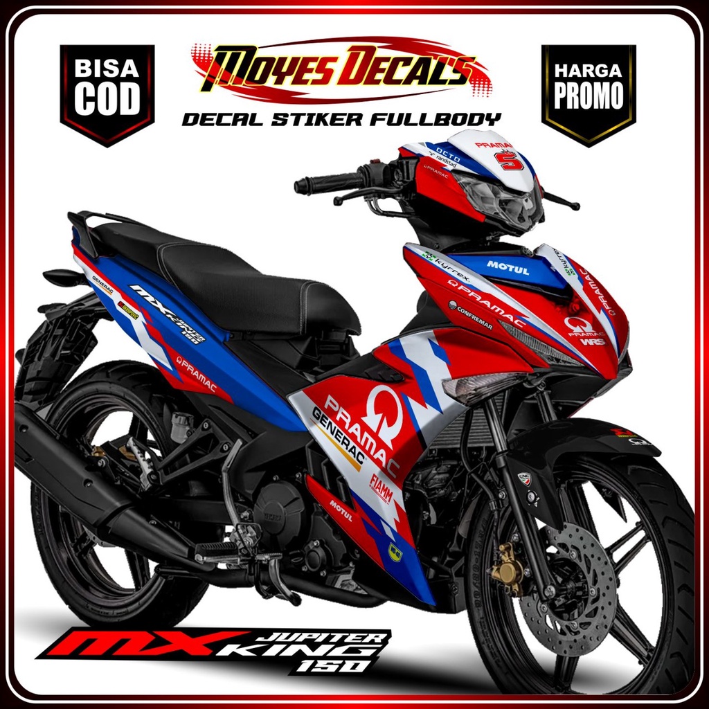 Jual Decal Sticker FullBody New Mx King 150 Tahun 2019 - 2020 - 2021 ...