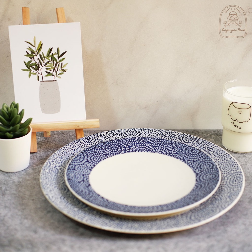 Jual Set Piring Keramik Motif HAVEN | Shopee Indonesia