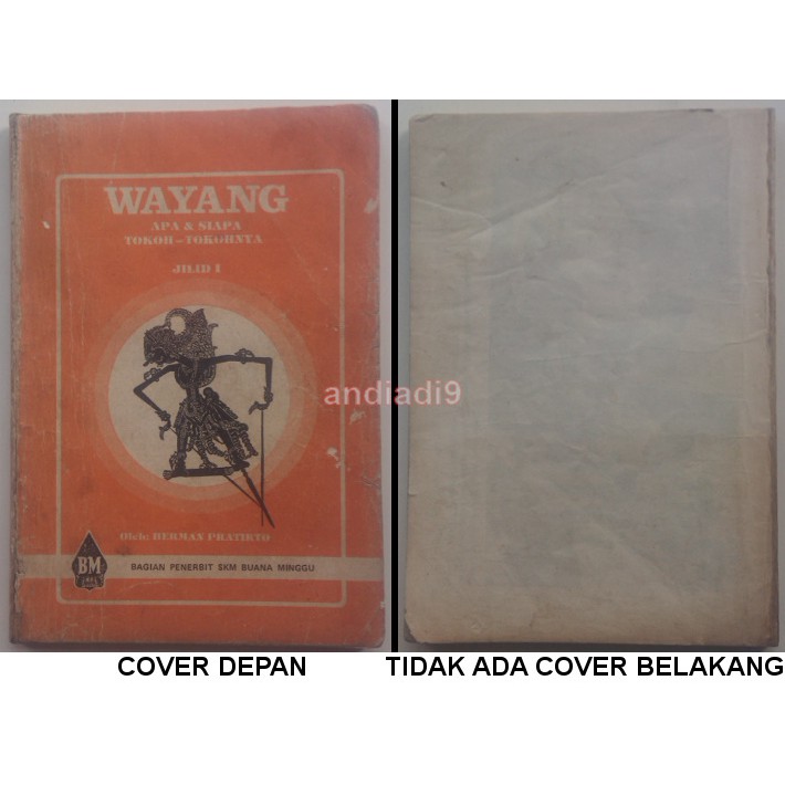 Jual WAYANG, APA & SIAPA TOKOH - TOKOHNYA JILID 1 - HERMAN PRATIKTO ...