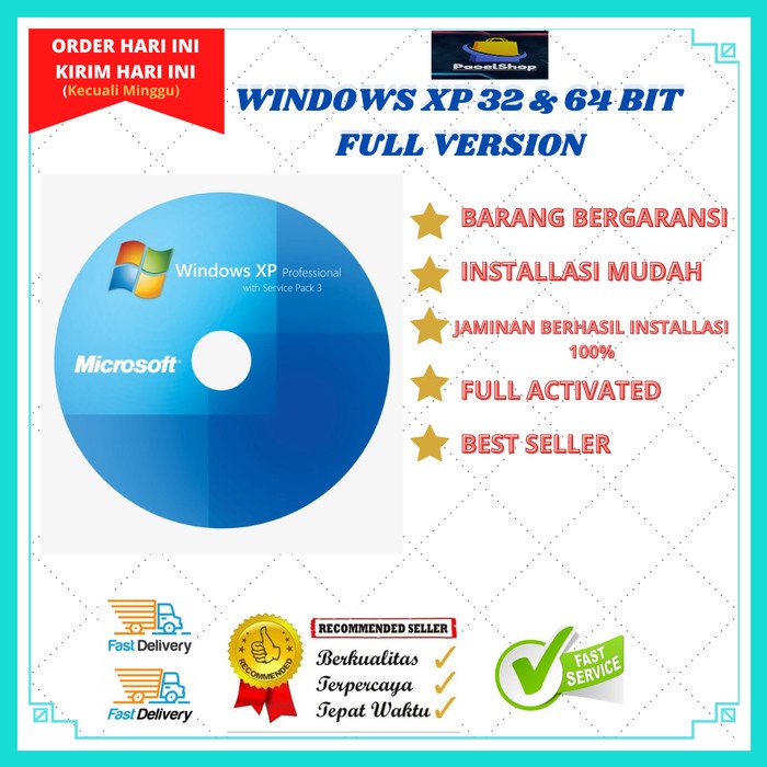 Jual (READY) DVD Windows XP SP3 Full Version Dan Aktivasi | Shopee Indonesia