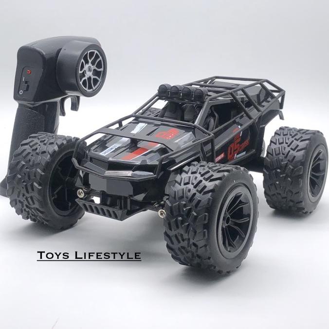 Jual Mainan Mobil Remote Control RC Sand Monster 1:16 (Hitam, Merah ...