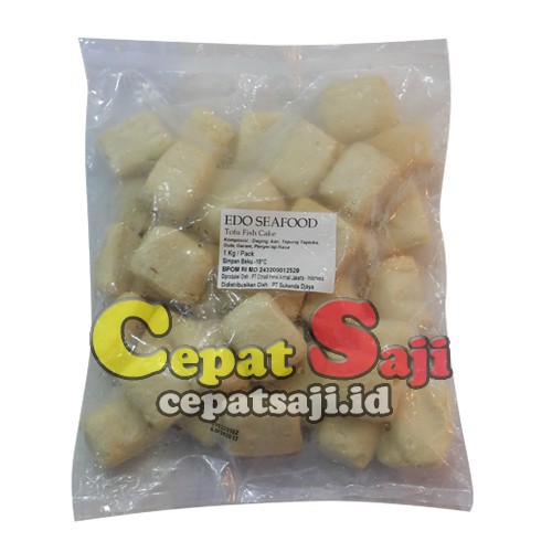 Jual Edo Seafood Tofu Fish Cake / Tofu Ikan Kue 1 kg | Shopee Indonesia
