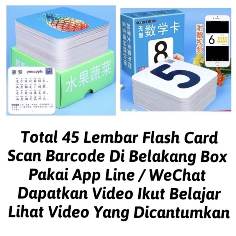 Jual Flash Card Mandarin Mengenal Huruf Mandarin Hanzi/Mengenal ...