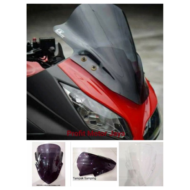 Jual Visor Ninja 250 FI Winshield Ninja 250 FI Winsil Ninja 250 FI ...