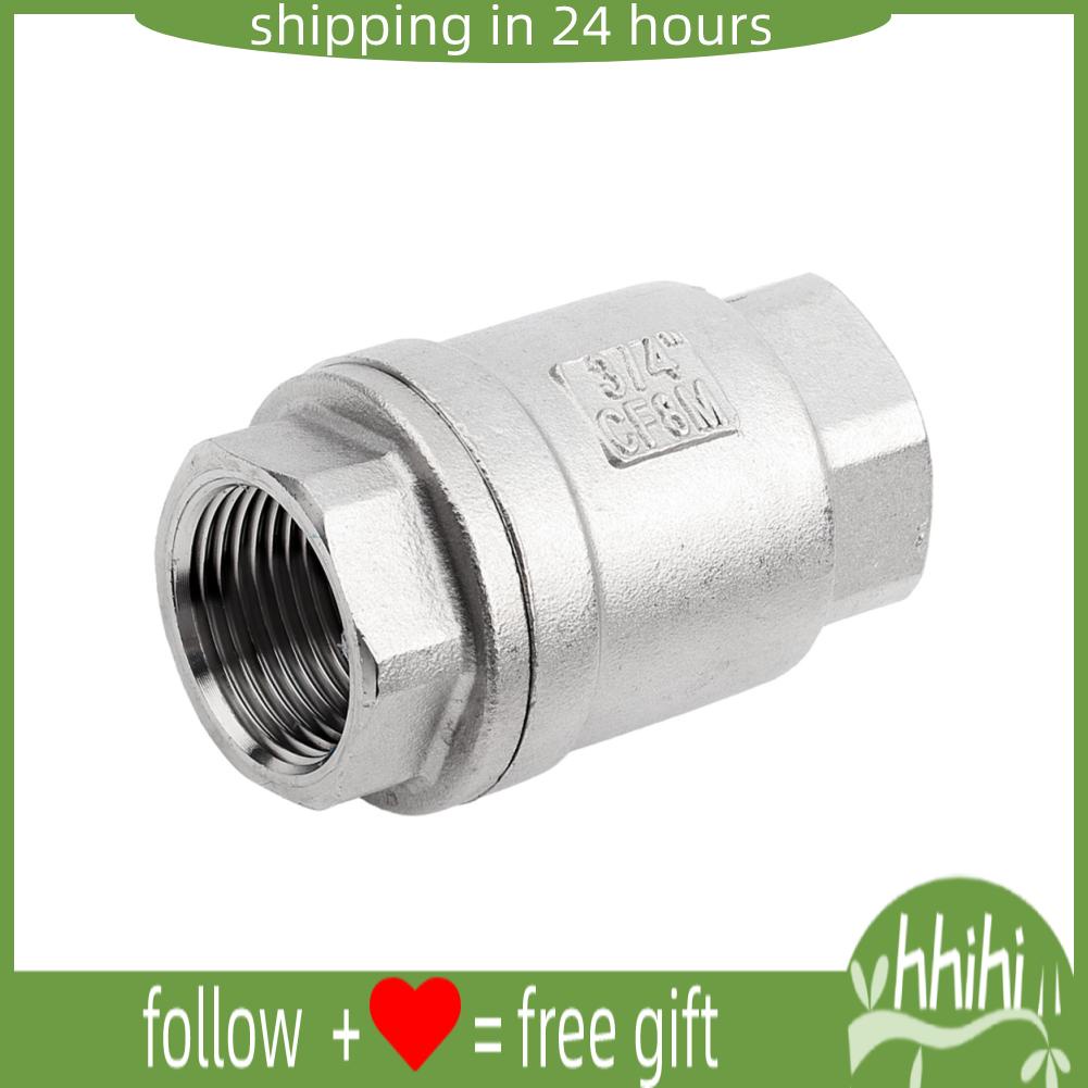 Jual Hhihi Vertical Check Valve Dn20 3/4" Two Way Sturdy In-line 7*3 ...