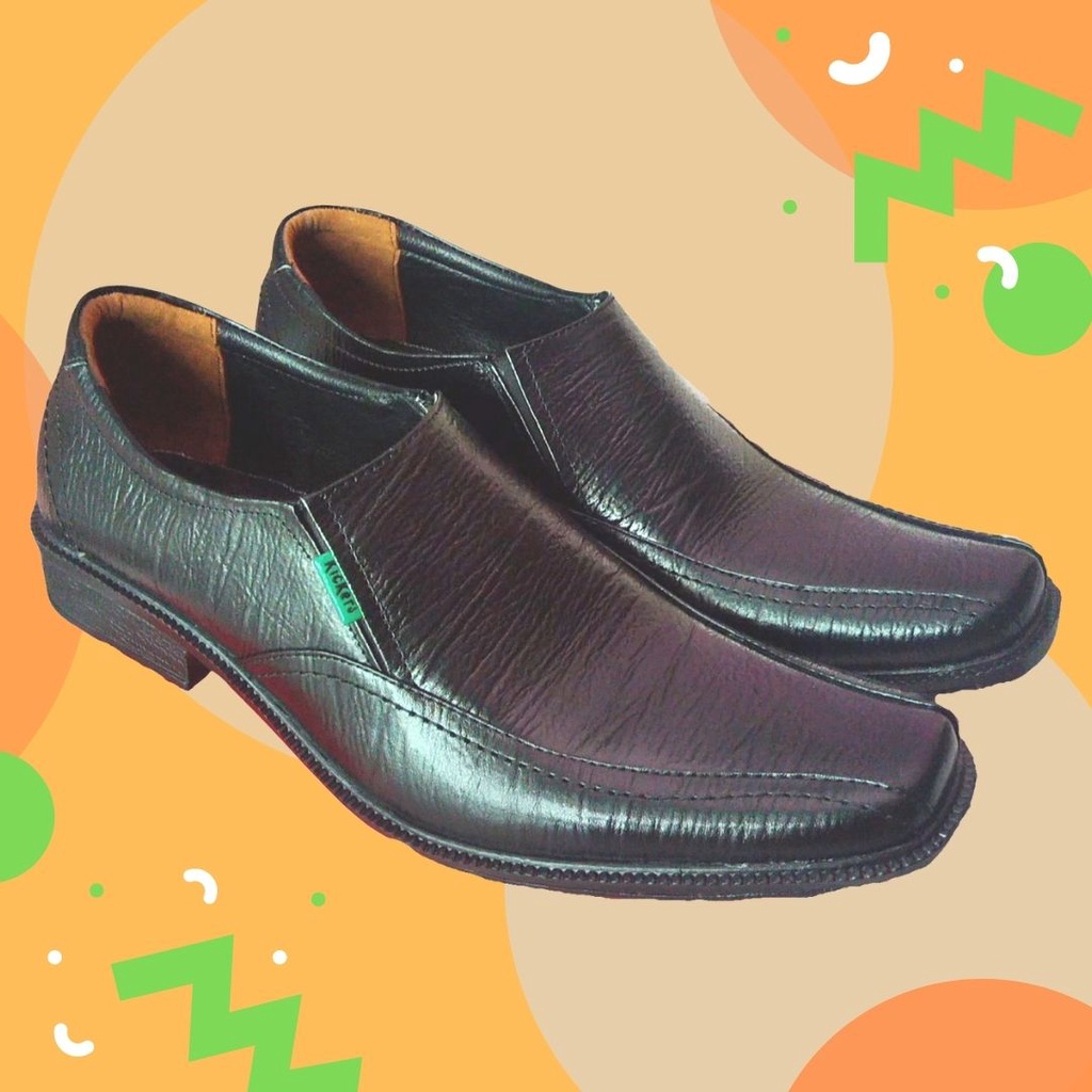 Jual Sepatu kantor Pantofel kickers kulit asli pria dinas kerja murah ...