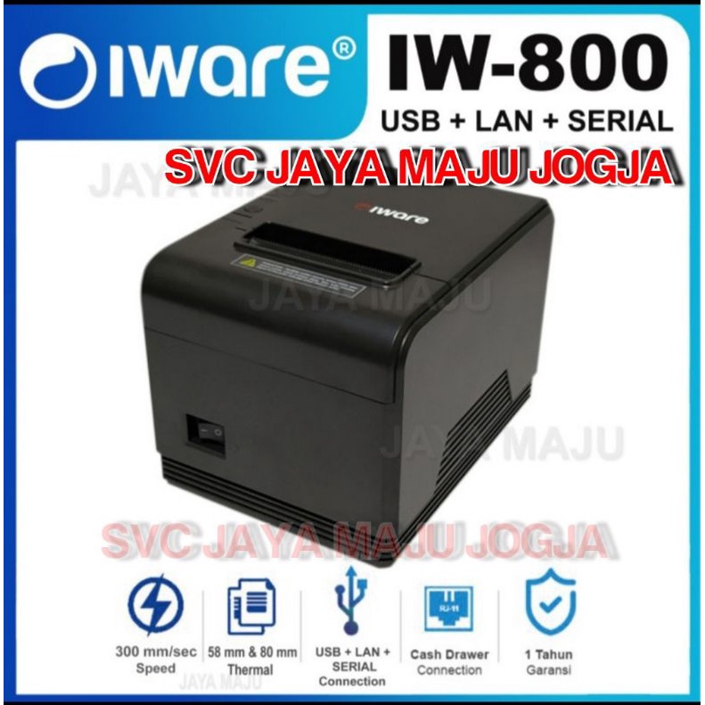 Jual IWARE IW 800 - USB LAN ETHERNET RJ45 SERIAL - SPEED 300 MM/S ...