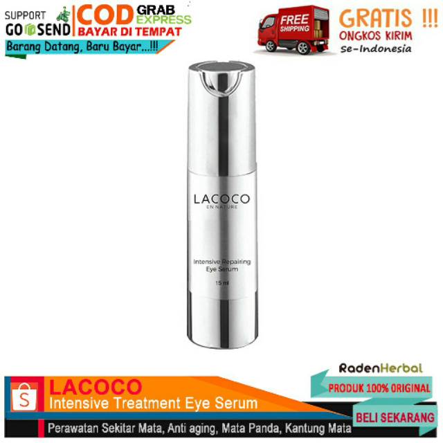 Jual LACOCO INTENSIVE TREATMENT EYE SERUM ORIGINAL NASA - LACOCO EYE ...