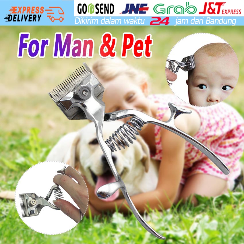 Jual Gunting Potong Rambut Manual Model Jadul Gunting Kodok Hair ...