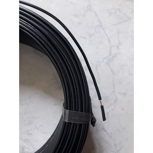 Jual Kabel 0,75mm hitam | Shopee Indonesia