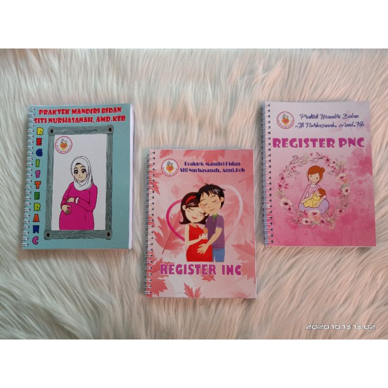 Jual Buku register - Register ANC - Register imunisasi - Register KB ...