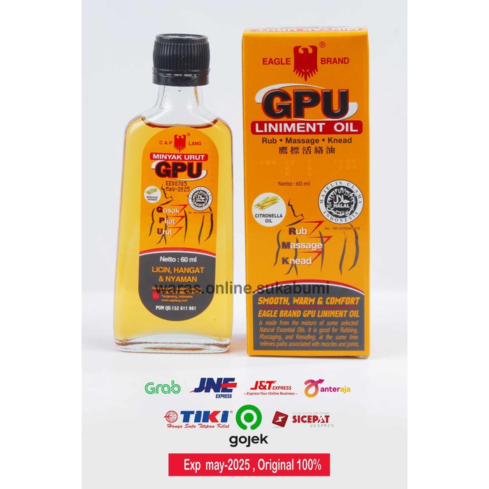Jual Minyak GPU Sereh 60ml | Shopee Indonesia