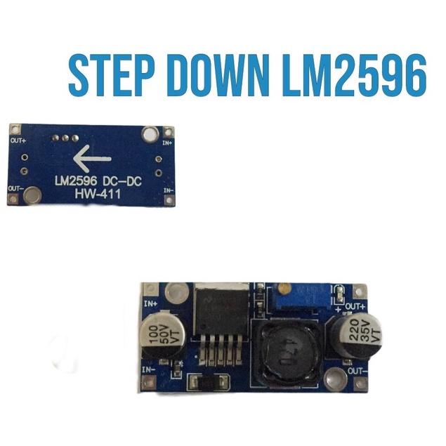 Jual MODUL STEP DOWN LM 2596 STEP DOWN PENURUN TEGANGAN | Shopee Indonesia