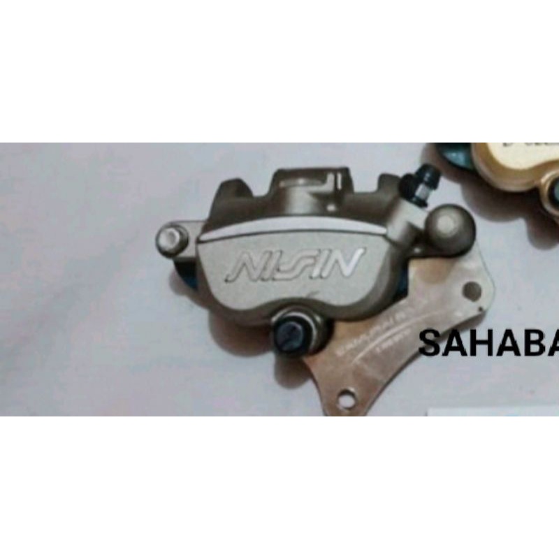 Jual Kaliper Depan Nissin Samurai 2 Piston Satria Fu Ninja R Ninja RR Satria 2 Tak GSX 150R ...