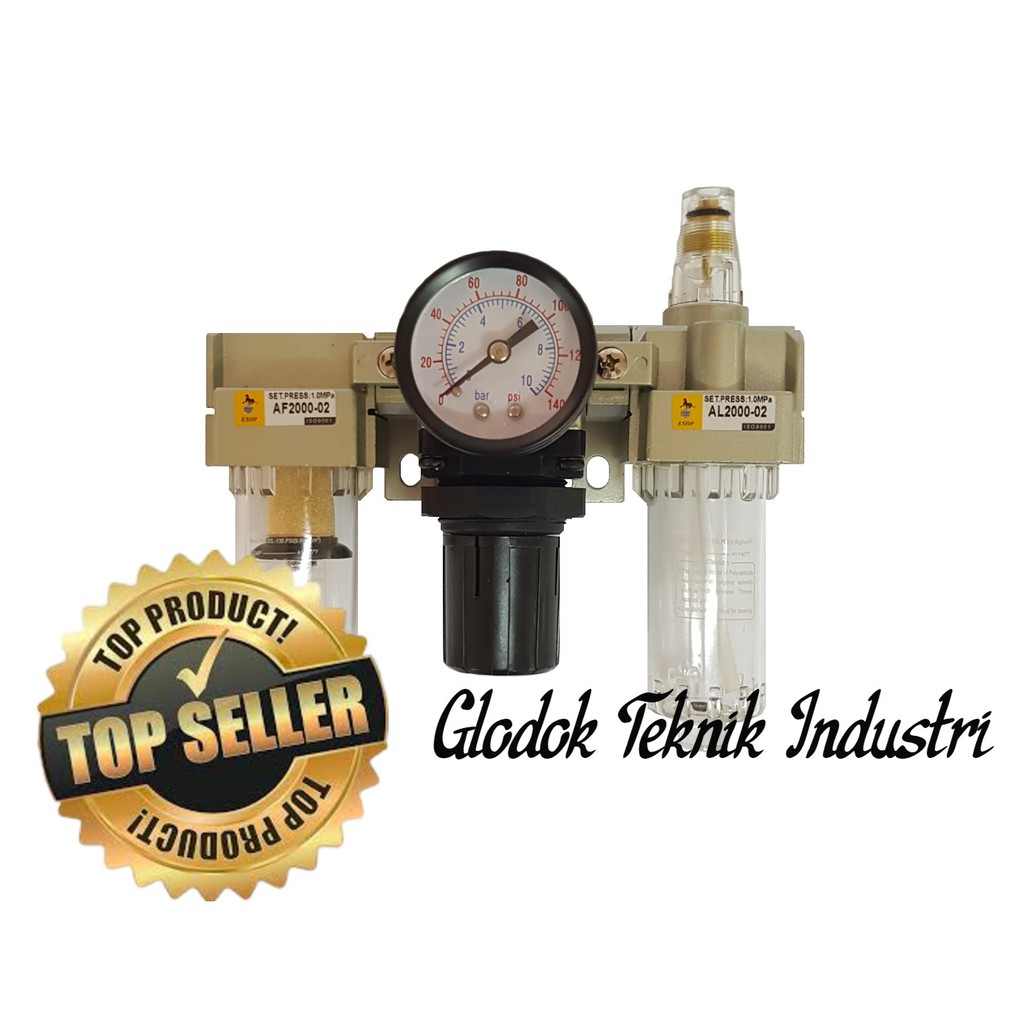 Jual Air control unit compresor AC2000-02 ( 1/4" ) | Shopee Indonesia