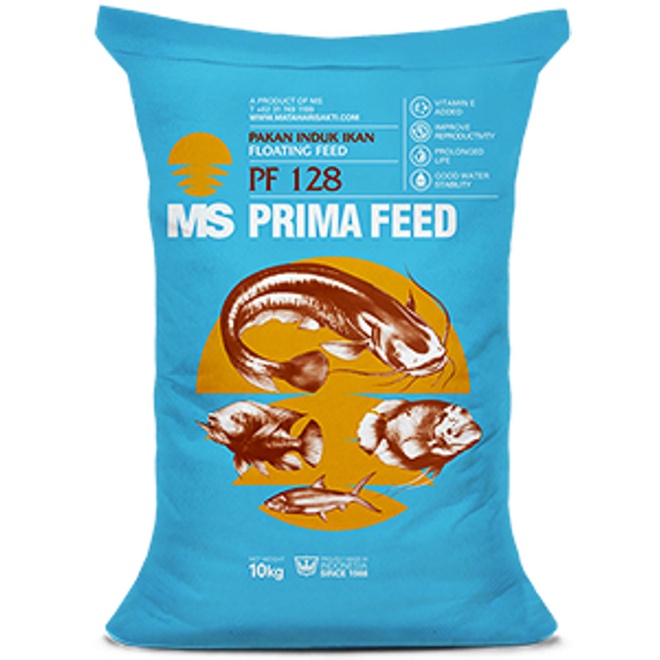 Jual Pakan Makanan INDUKAN ikan Lele nila gurame Pelet PF 128 Bungkus ...