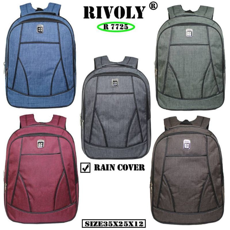 Jual tas ransel pria rivoly salur | Shopee Indonesia
