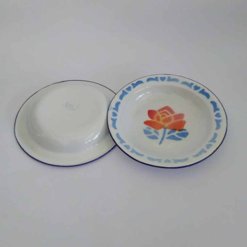 Jual Piring Seng Tradisional / Piring Jadul Vintage Diameter 20cm ...