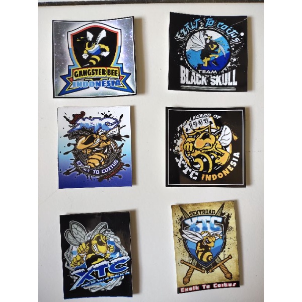 Jual Stiker lebah xtc indonesia anti air | Shopee Indonesia