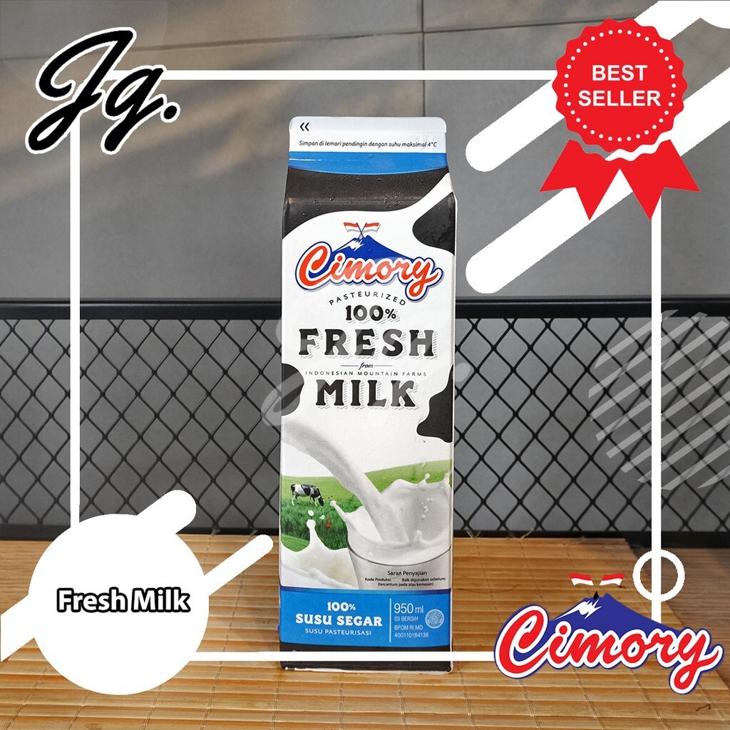 Jual Susu Cimory 950 ML Fresh Milk | Freshmilk Cimory 1 Karton | Shopee ...