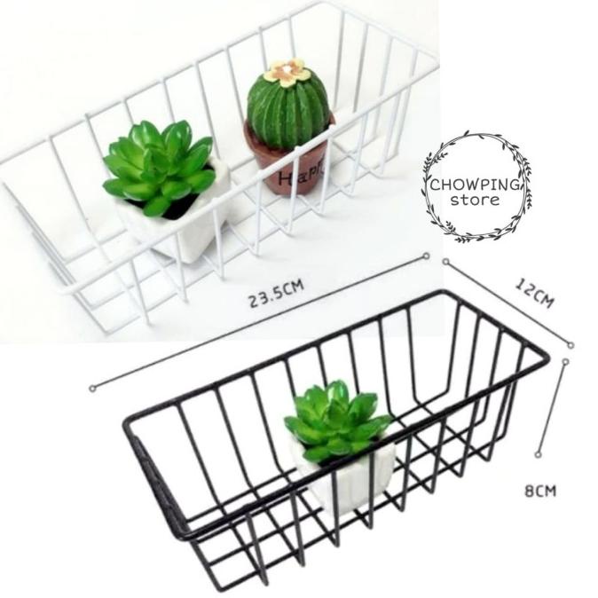 Jual Keranjang Besi Gantung Wire Mesh Grid Wall Hiasan Dinding KESI ...