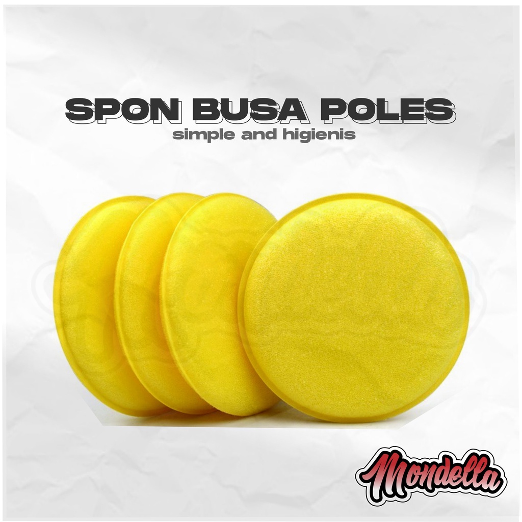 Jual Busa Poles Kn Spon Busa Poles Pengkilap Mobil Motor Aplikator Pad ...