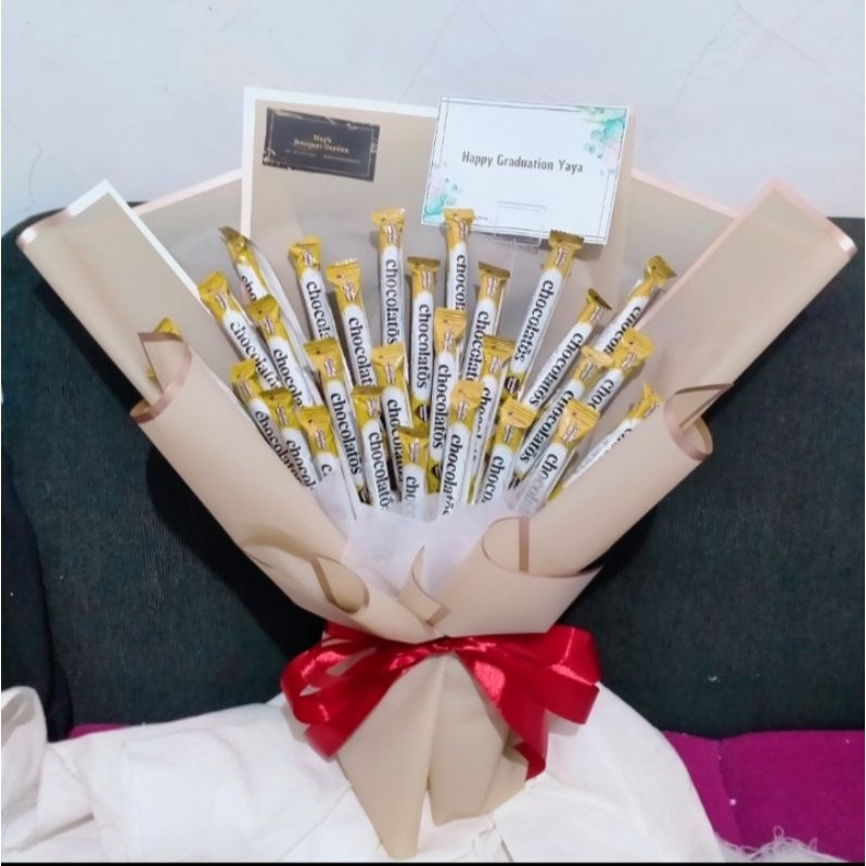 Jual BUKET CHOCOLATOS BUKET SNACK MURAH PREMIUM TERJANGKAU BUKET WISUDA ...