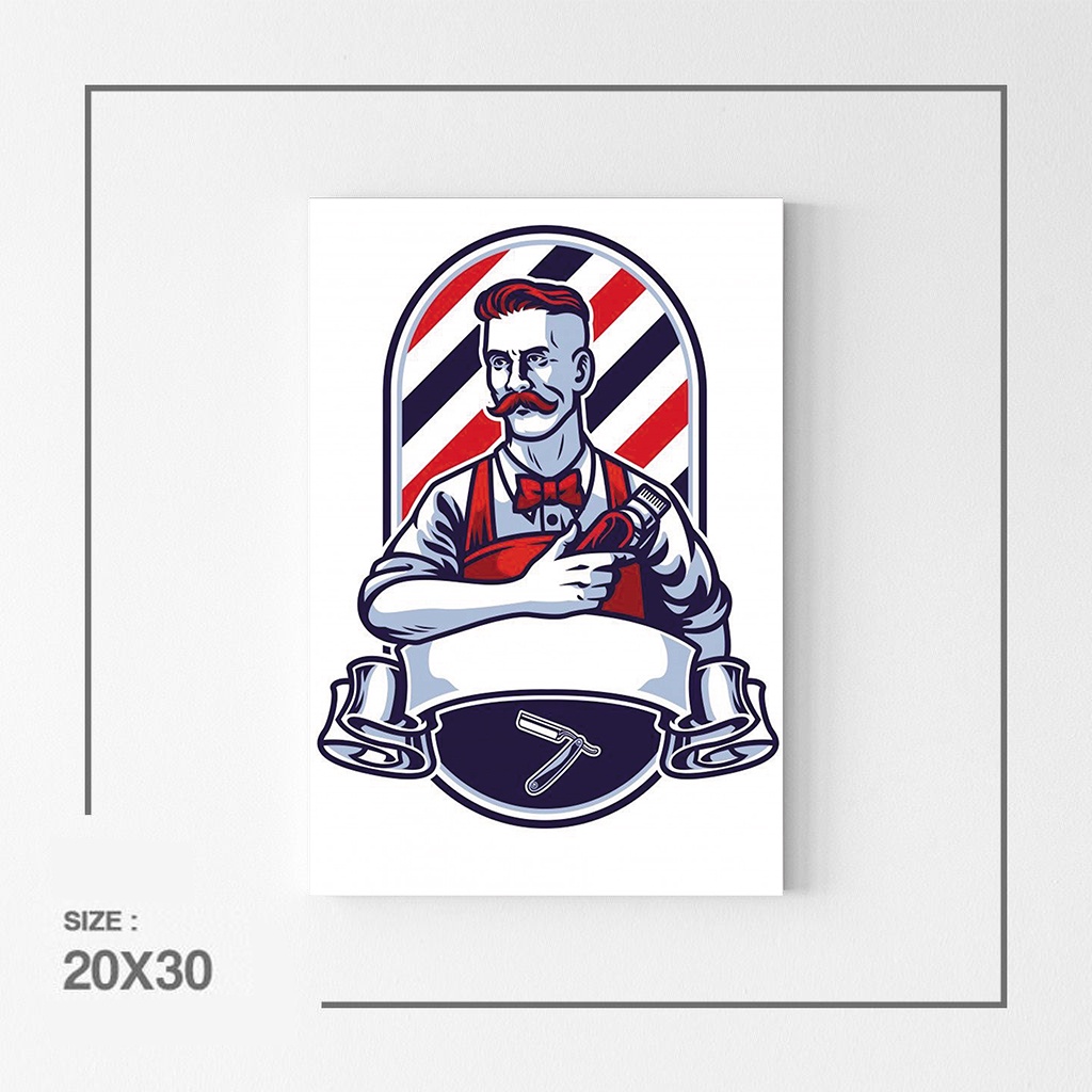 Jual Poster kayu barbershop - Hiasan dinding barbershop - Kata kata ...