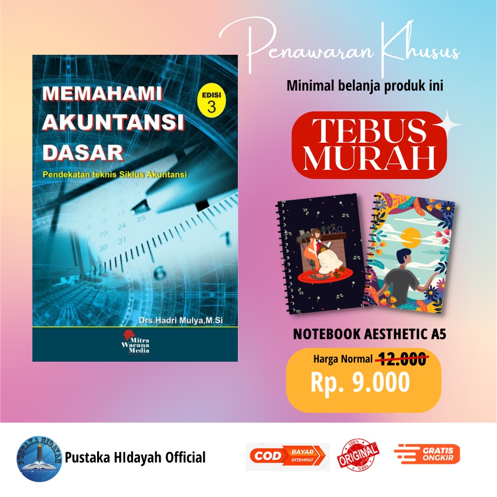 Jual Buku Memahami Akuntansi Dasar Edisi 3 - Hadri Mulya | Buku Ekonomi ...