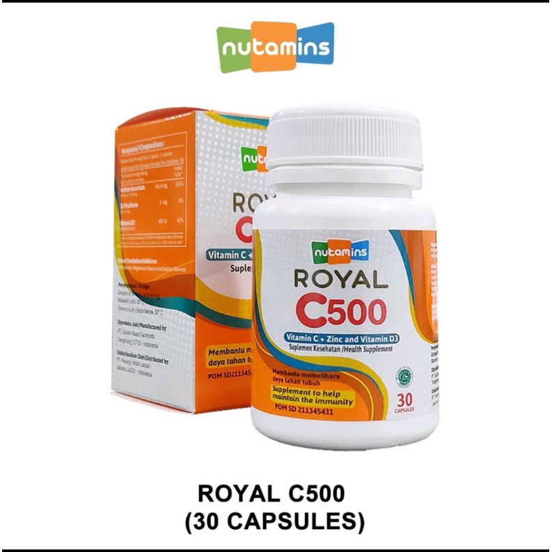 Jual Nutamin Royal C500 / Multivitamin C500 | Shopee Indonesia