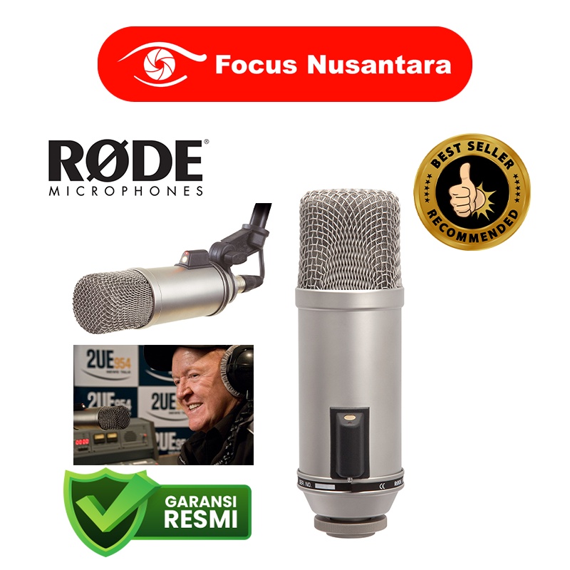 Jual RODE Microphone Broadcaster | Shopee Indonesia