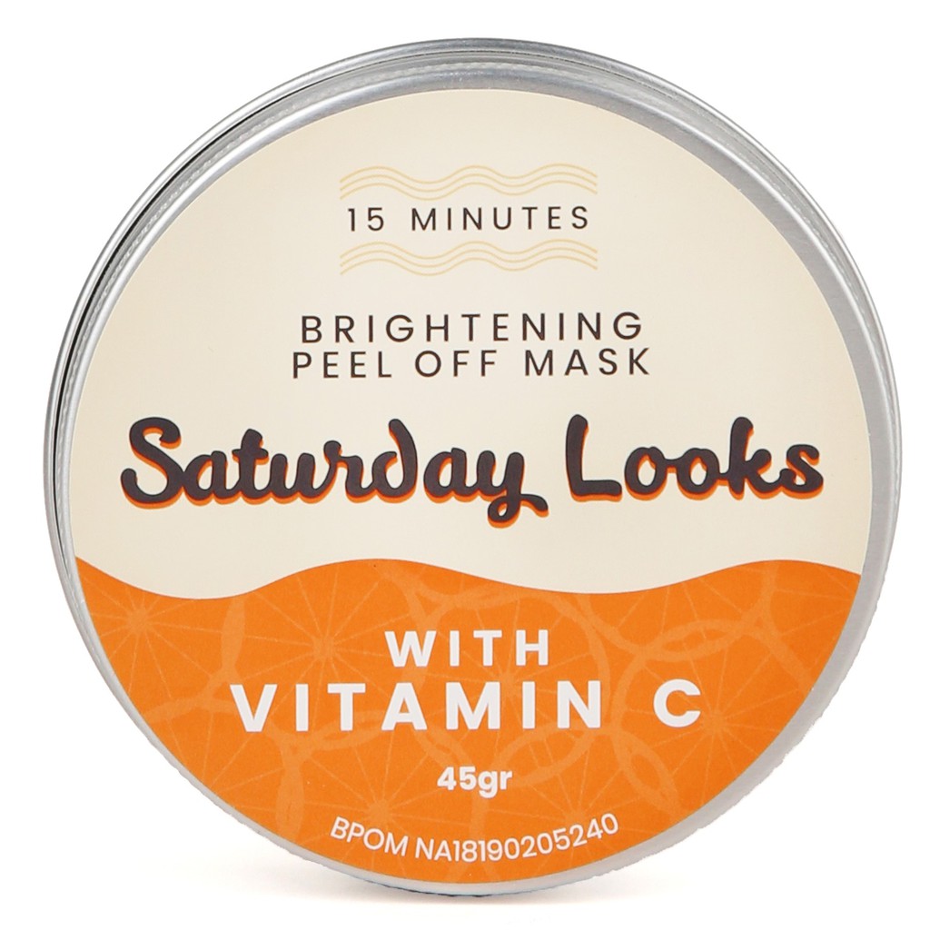 Jual Saturday Looks 15Minutes Brightening Peel-off Mask | Shopee Indonesia