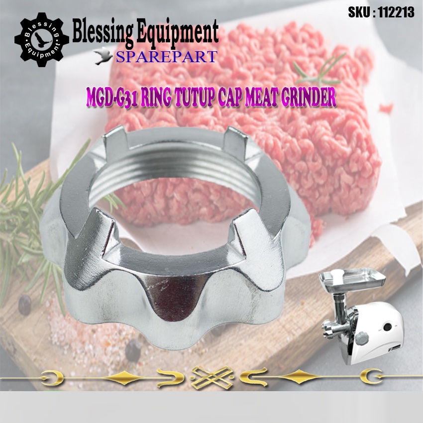 Jual MGD-G31 Sparepart Ring Penutup Cap Meat Grinder Fomac | Shopee ...