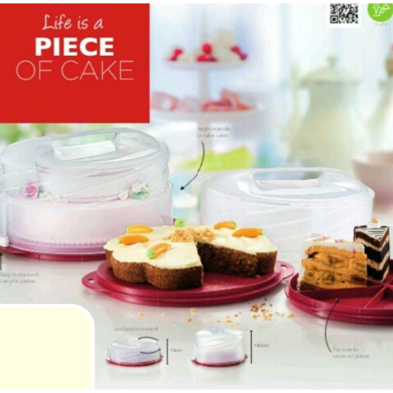 Jual Tempat Kue /Cake Taker Tupperware | Shopee Indonesia