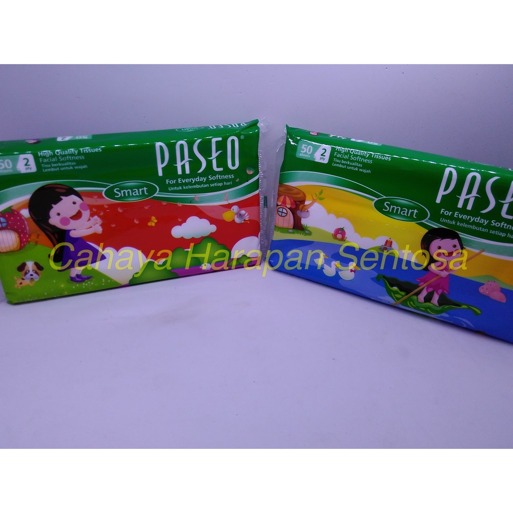 Jual Tissue Paseo Travel -Tissue Facial 108's 2 ply - Tissue Mini ...