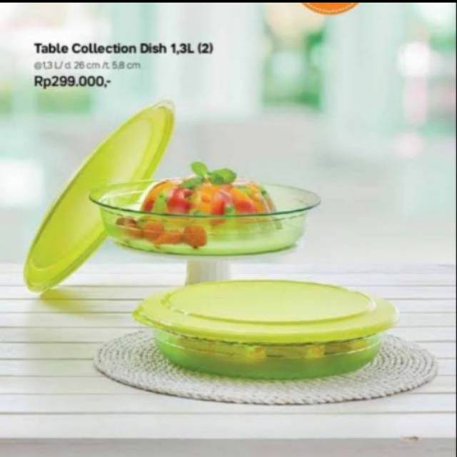 Jual Tupperware Table Collection Dish | Shopee Indonesia