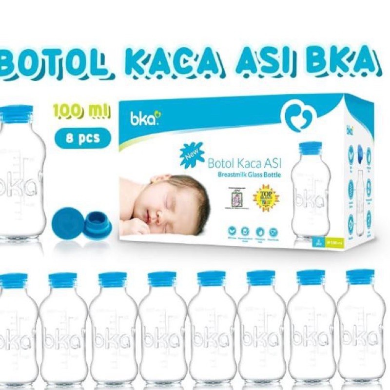 Jual BKA botol kaca asi isi 8 | Shopee Indonesia