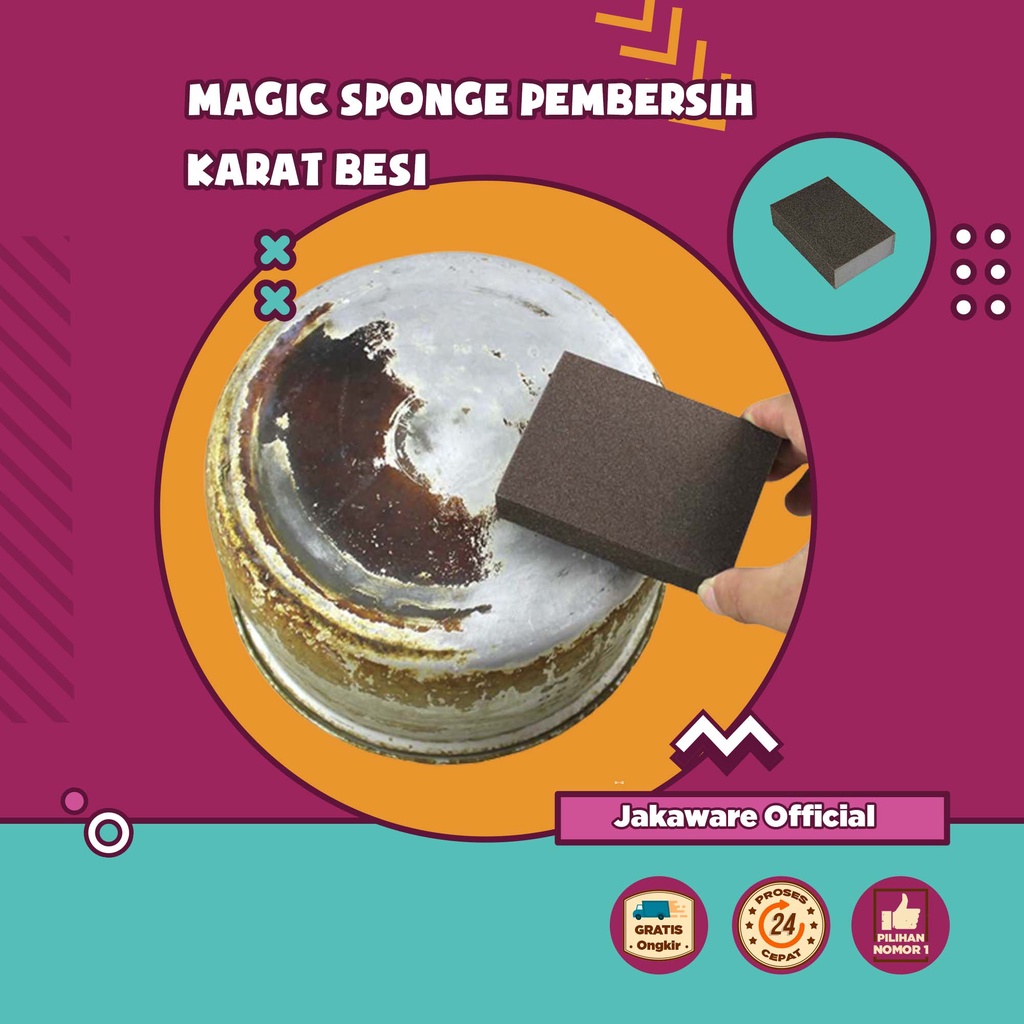Jual NANO MELAMINE MAGIC SPONGE PEMBERSIH KARAT BESI SPON BUSA AJAIB ...