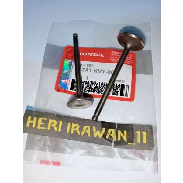 Jual kelep set KVY payung klep sepasang Honda Beat karbu Scoopy karbu ...